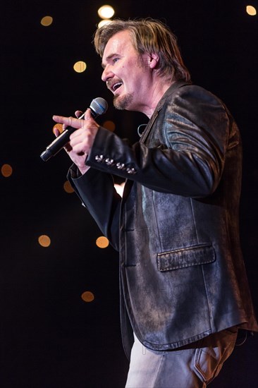 The Austrian pop singer Nik P. live at the 16th Schlager Nacht in ...