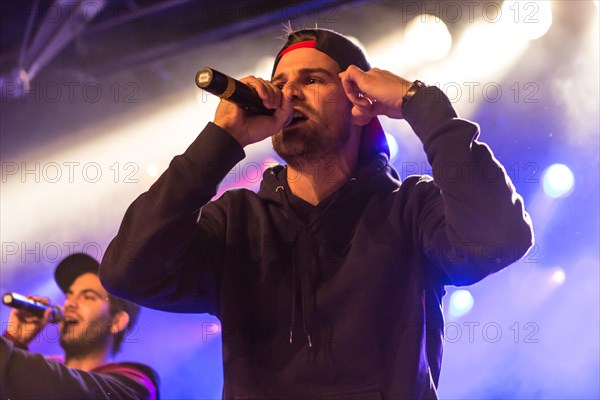 The Lucerne rapper Melo live at Schuur Luzern - Photo12-imageBROKER ...
