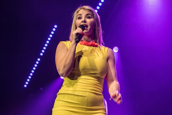 Swiss pop singer Beatrice Egli live at the Schlager Nacht in Lucerne ...