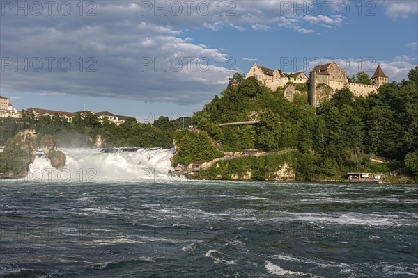 Rhine Falls with Laufen Castle - Photo12-imageBROKER-Juergen Wackenhut