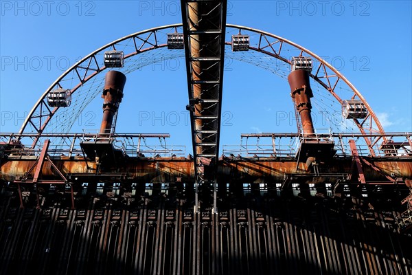 Sun wheel at the coking plant at the Zeche Zollverein - Photo12 ...