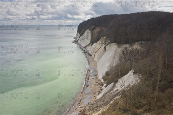 Chalk cliffs on the steep coast - Photo12-imageBROKER-Erhard Nerger