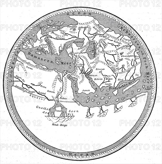 The View of the Earth in 1154 after Edrist - Photo12-imageBROKER-Sunny ...