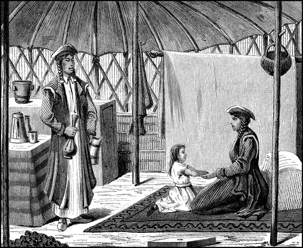 Woman of the Kalmyk people - Photo12-imageBROKER-Sunny Celeste