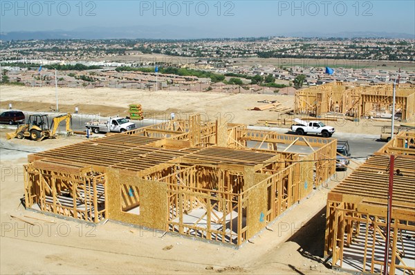 New rural home construction site - Photo12-imageBROKER-Andy Dean