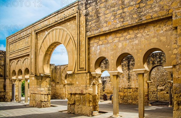 Excavation site site of the palace city of Caliph Abd ar-Rahman III ...