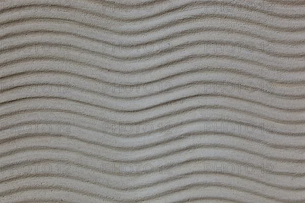 Wavy plaster structure on a building - Photo12-imageBROKER-Sunny Celeste