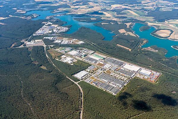 Aerial view of the Wackersdorf industrial estate, Bavaria - Photo12 ...