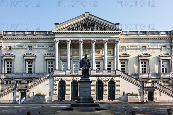 The old neoclassical style courthouse in Ghent - Photo12-imageBROKER ...