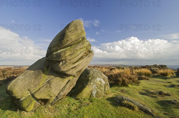 Gritstone rock formation - Photo12-imageBROKER-Robert Canis