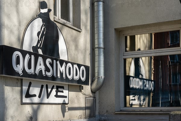 Quasimodo Logo at the Delphi Terrassen - Photo12-imageBROKER-Karl-Heinz ...