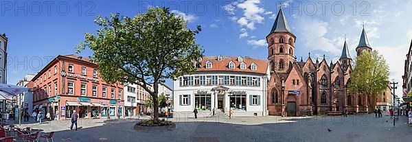 Kaiserslautern Collegiate Church Panorama Germany - Photo12-imageBROKER ...