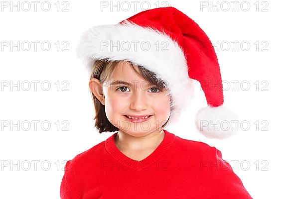 Child Girl Father Christmas Portrait Portrait Santa Claus Christmas ...