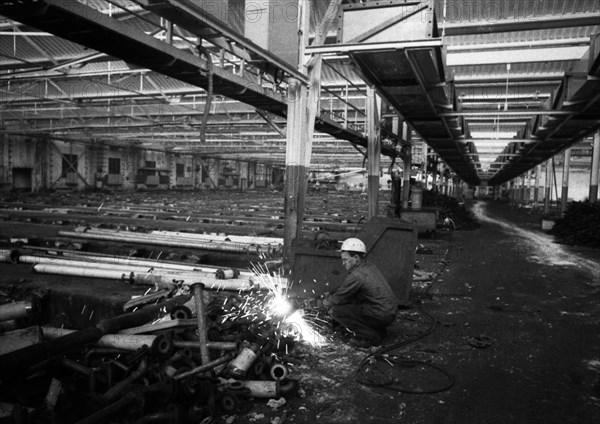 Closed Phrix rayon works on 20. 10. 1971 in Krefeld - Photo12 ...