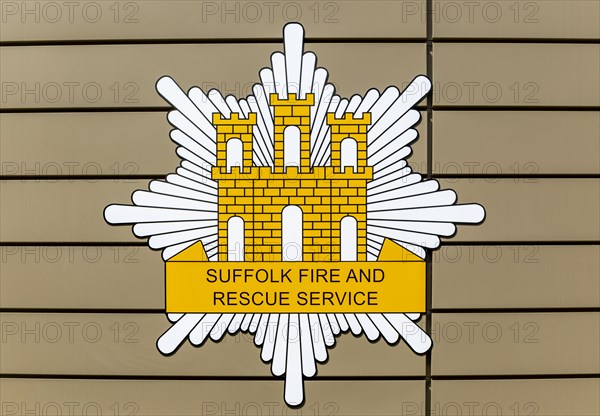 Sign for Suffolk Fire and Rescue Service - Photo12-imageBROKER-Ian Murray