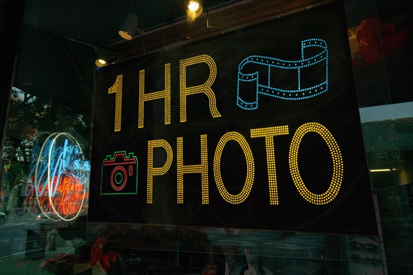 Light Emitting Diode Signage - Photo12-imageBROKER-Phil Degginger