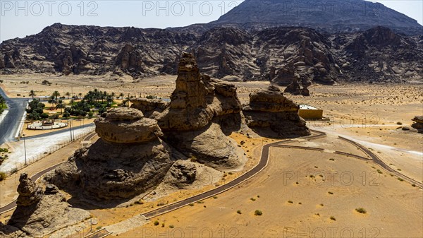 Aerial of the Unesco site Rock Art in the Ha'il Region - Photo12 ...