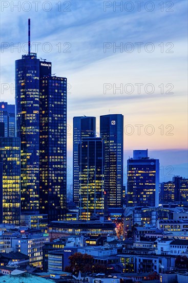 Skyline Mainhatten - Photo12-imageBROKER-Arnulf Hettrich