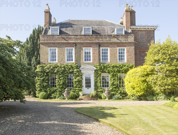 Georgian architecture country house mansion, Lockeridge House built ...