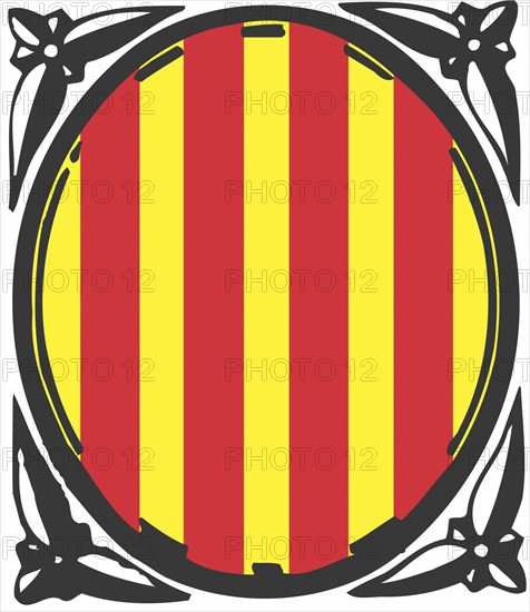 Coat of arms of Catalonia - Photo12