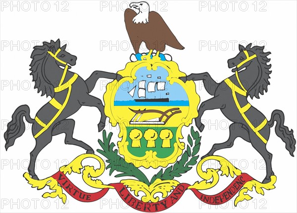 Pennsylvania State coat of arms - Photo12