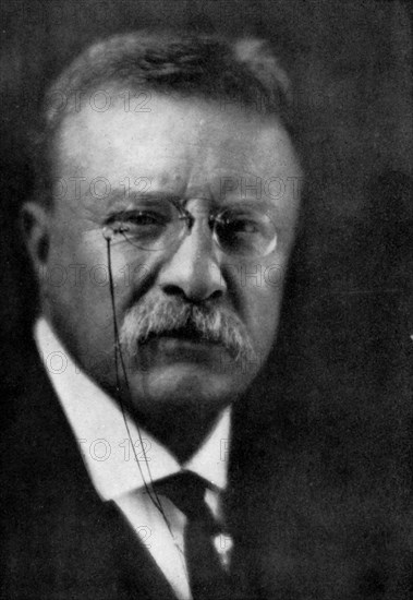 Theodore Roosevelt, 26th President of the United States, (1933). Artist ...