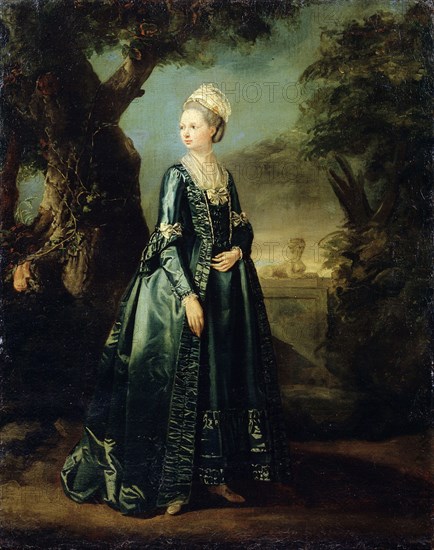 Lady In A Garden Portrait Of Grand Duchess Natalia C1773 c1776 Lady In A Garden Portrait Of Grand Duchess Natalia C1773 c1776